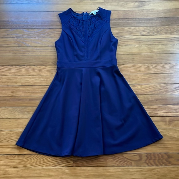 miami | Dresses | Barely Worn Navy Cocktail Dress | Poshmark